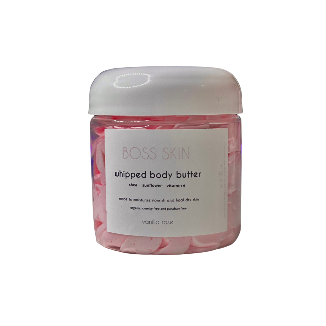Vanilla-Rose Body Butter | Boss Up Cosmetics
