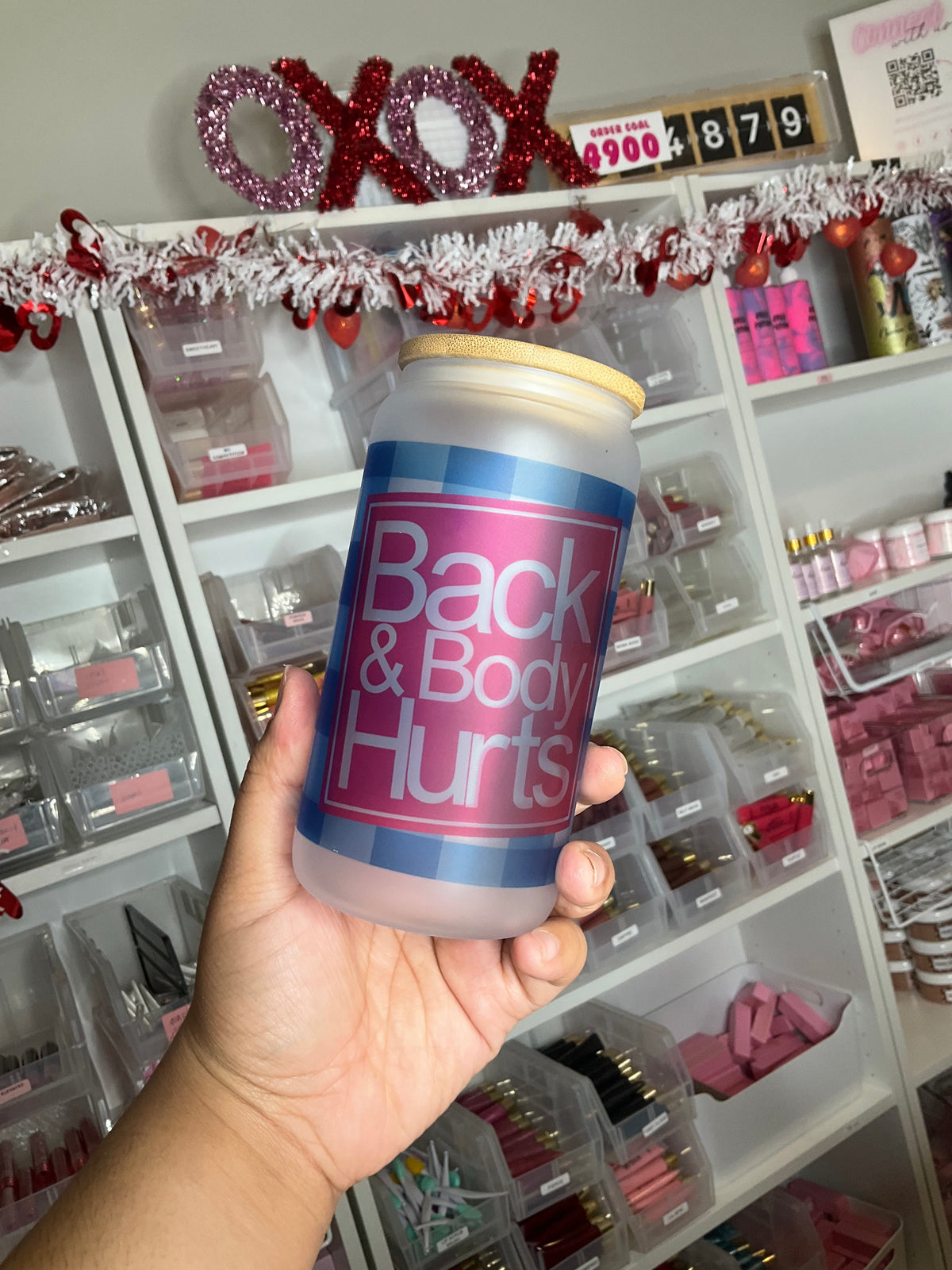 Back & Body Hurts Cup | Boss Up Cosmetics